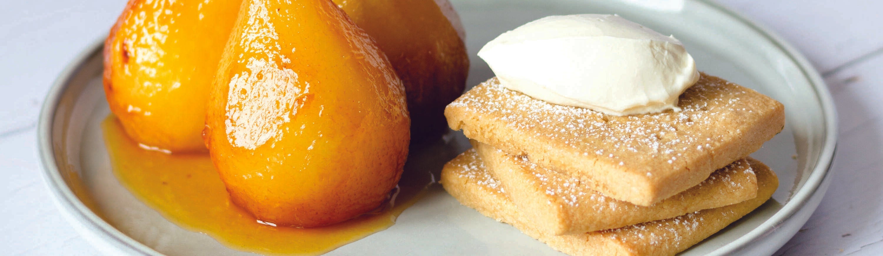 Roasted Pears & Shortbread Recipe – Ninja Kitchen New Zealand